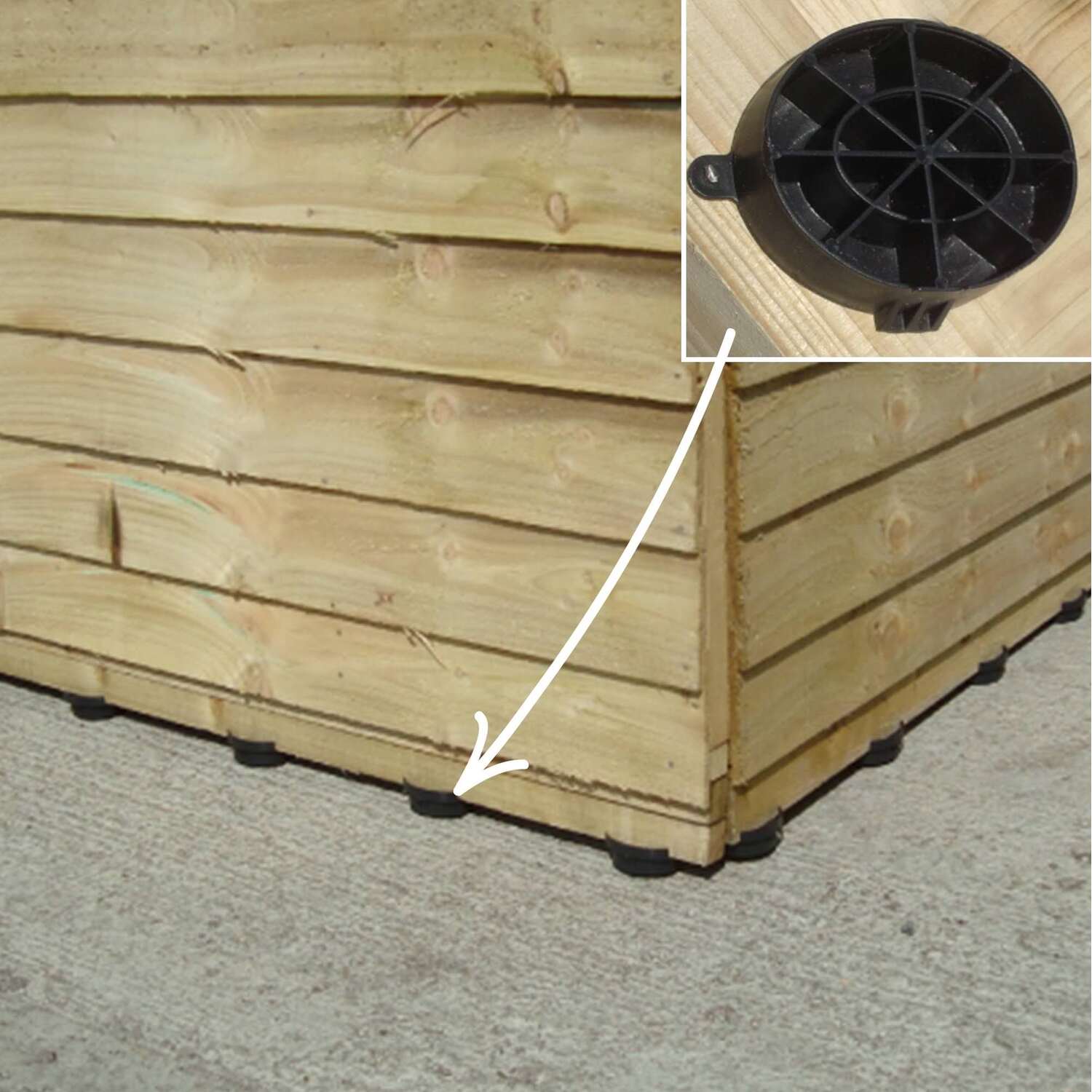 SHED BOOT | Shed Base Kit, Easy to Fit | Eliminates Rotten Shed Floors ...